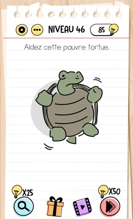 solution Brain Test Niveau 46 - android & iphone