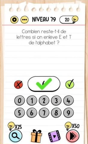 solution Brain Test niveau 79 - android & iphone