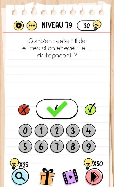 solution Brain Test niveau 79 - android & iphone