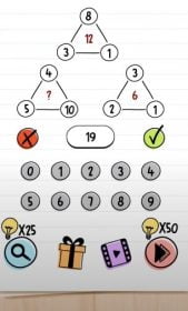 solution Brain Test niveau 267 - qu’est-ce qui va à la place du point d ...